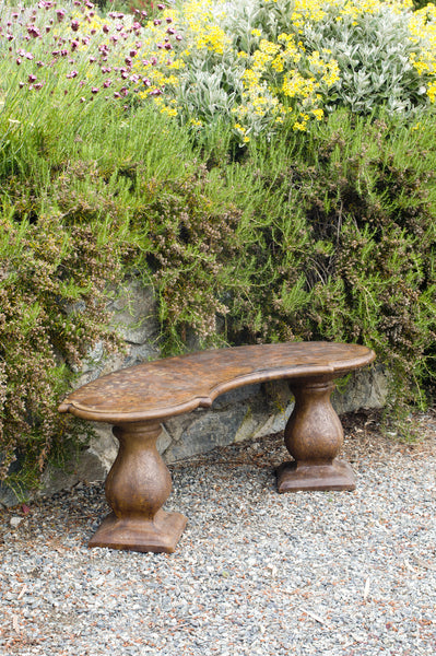 Traditional Colonial Bench - Curved – Cast Artifacts - Uniquely ...