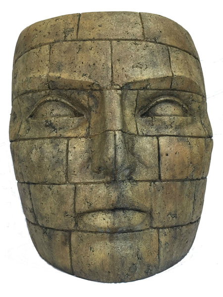 Giant Lapidus Face – Cast Artifacts - Uniquely Terrific Garden Art